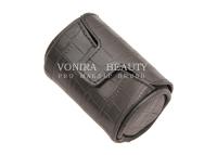 China Lightweight Holder Wrap Makeup Brush Roll Up Case Pouch PU Leather for sale