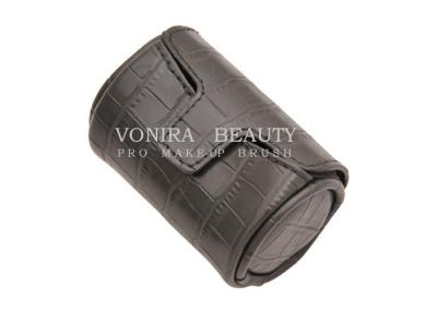 China Lightweight Holder Wrap Makeup Brush Roll Up Case Pouch PU Leather for sale
