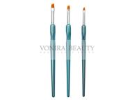 China 5pcs Flat Top Painting Professional Nail Art Brushes 3D Design Pattern Drawing Pen for sale