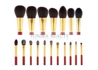 China Superior Professional Makeup Brushes Private Label 18 Pieces Cosmetic Brush Set for sale