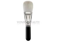 China Heavenly Luxe Goat Natural Hair Makeup Brushes Bronze Brush , Short Wood Handle for sale
