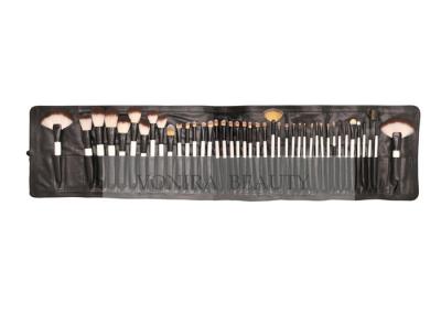 China Faux Leather Roll Bag Professional Makeup Brush Set Soft And Comfortable for sale