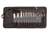 China Durable Roll Up Carrying Case Professional Makeup Brush Set For A Flawless Full Face for sale