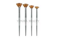 China 1 Set 4 Size Body Paint Brushes Fan Brush Pen for Oil Acrylic Water Painting Artist for sale