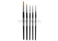 China Synthetic Watercolor Body Paint Brushes Ultra Round Artist Face Brush for sale