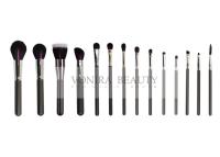 China Customized 14pcs Makeup Brushes Kit With Natural Hair For Beginner for sale