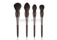 China 4 PCS Private Label Service Stylish Synthetic Makeup Brushes Face Set for sale