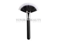 China Large Duo Fiber Fan Brush For Flawless Sweeping With Eco-Friendly Material for sale