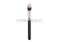 China Private Label Tapered Powder Brush With Extremely Comfortable Vegan Taklon for sale