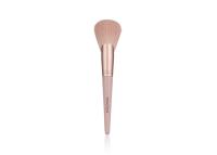 China Vonira Beauty Bronzer Fan Brush Powder Brush With Luxury Faux Goat Hair Function Taklon PBT Synthetic Hair for sale