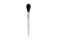 China Vonira Beauty Long Tapered Blending Blusher Highlighter Makeup Powder Brush With Copper Ferrule Natural Goat Hair for sale