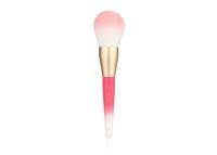 China Vonira Beauty Luxury Pro Series Large Powder Brush With Gradient Color Wooden Handle Gold Ferrule for sale