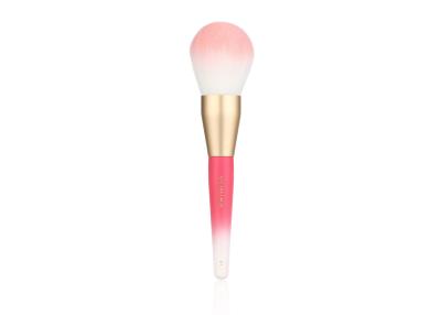 China Vonira Beauty Luxury Pro Series Large Powder Brush With Gradient Color Wooden Handle Gold Ferrule for sale