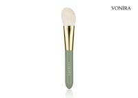 China Vonira Custom Wholesales Natural Goat Hair Makeup Face Contour Brush with Private Label Service for sale
