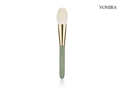 China Vonira Custom Wholesales Natural Goat Hair Makeup Cheek Blush Brush with Private Label Service for sale
