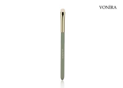 China Vonira Custom Wholesales Natural White Goat Hair Makeup Eye Smudge Brush with Private Label Service for sale