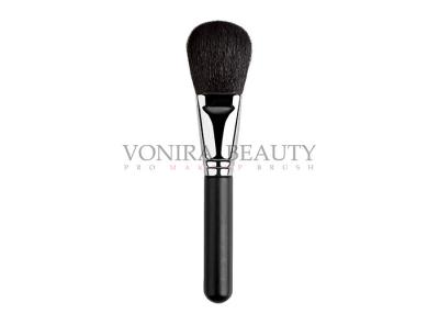 China Flat Big Powder Goat Hair Face Brush Cheek Long Hair Sculpt Brush Long Lasting for sale