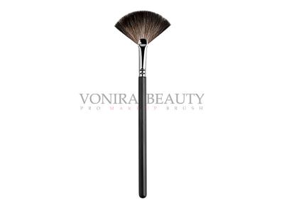 China Small Highlight Fan Custom Private Label Makeup Brushes Cruelty - Free for sale