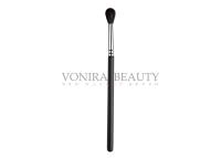 China Fluffy Black Goat Hair Detail Blending Private Label Cosmetic Brushes Environmental Material for sale