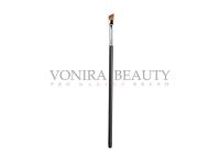 China Angled Eye Brow High End Makeup Brushes With Narrow Sythetic Vegan Fiber for sale