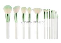China Eco Friendly Synthetic Fiber Makeup Brushes 12pcs for sale