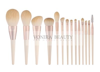 China Rosy Gold Synthetic Hair Brush ISO9001 For Traveling Taking for sale