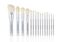 China 15 Piece Magnetic Stand Nano Synthetic Makeup Brushes for sale