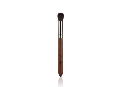 China Vonira Natural Goat Hair Round Powder Brush Highlight Brush For Artist Makeup Tools for sale