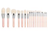 China Custom 18 Piece Synthetic Makeup Brushes Set With Private Label OEM ODM Service for sale