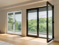 China 2.0mm Aluminum Pivot Door with Sound Insulation - Waterproof Frameless Glass Doors 180KG Capacity for sale