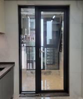 China WY-Tec WY-CD01 Aluminum Casement Door - 2mm Double Glazed Swing Door with Multi-Point Lock for sale