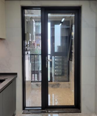 China WY-Tec WY-CD01 Aluminum Casement Door - 2mm Double Glazed Swing Door with Multi-Point Lock for sale