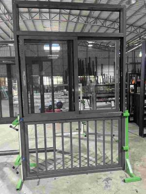 China Commercial Aluminum Sliding Windows with 6-19mm Thickness and Manual/Automatic Opening Systems for Business Applications for sale