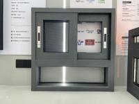 China Horizontal Aluminum Sliding Window with Thermal Break - 100mm Series Australian Design, 1.4mm Profile Thickness, Custom Sizes for sale