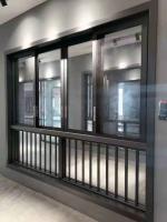 China Horizontal Aluminum Sliding Window with Thermal Break - 100mm Series Australian Design, 1.4mm Profile Thickness, Custom Sizes for sale