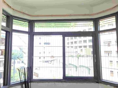 China Custom Black Aluminium Sliding Windows 1.2mm-2.0mm Thickness with 10-Year Warranty and Multiple Glass Options for sale