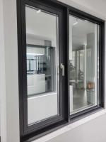 China Modern Aluminum Casement Windows with 5-12mm Glass Thickness and 90-180 Degree Opening Options for sale