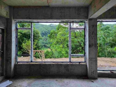 China ISO Certified Aluminum Casement Windows with 5-12mm Glass Thickness and ≥32dB Sound Insulation for sale