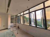 China 4mm-12mm Glass Aluminum Casement Windows with Anodized/Powder Coated/Wooden Grain Finishes - WY-Tec WY-CW01 for sale