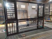 China WY-Tec Aluminum Casement Windows with 4mm-12mm Glass Thickness and Custom Black Anodized Frames for sale