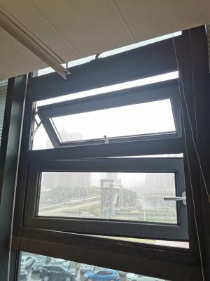 China Manual/Automatic Aluminum Awning Windows with 5-Year Warranty, Custom Sizes, and Noise Reduction for sale