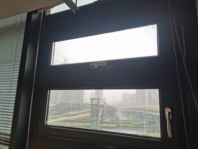 China Powder Coated Aluminium Awning Windows with 5-Year Warranty - Custom Sizes, Single/Double/Triple Glazing Options for sale