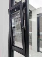 China Modern Aluminum Awning Windows with 5-Year Warranty - Custom Crank or Motorized Operation, Single/Double/Triple Glazing Options for sale