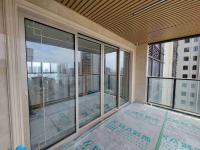 China Weatherproof Aluminium Sliding Fly Screen Door with 5-Year Warranty and Customizable Sizes for Home and Office for sale