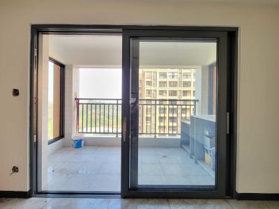 China Customizable Aluminium Sliding Doors with 5-Year Warranty, Weatherproof Design and Noise Reduction Technology for sale