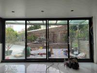China Commercial Aluminium Sliding Doors 1.2mm-2.5mm Thickness with Custom Hardware Options for Malaysia Market for sale