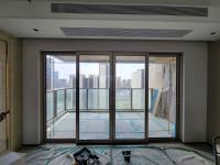 China Custom Aluminum Sliding Doors 1.2mm-2.5mm Thickness with 5-Year Warranty and Multiple Glass Options for sale