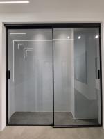 China WY-Tec Aluminium Sliding Glass Doors 1.2-2.5mm Thickness with 5-Year Warranty and Custom Design Options for sale