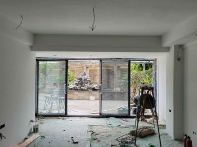 China Commercial Aluminium Sliding Doors 1.2mm-2.5mm Thickness with Custom Hardware Options for Malaysia Market for sale