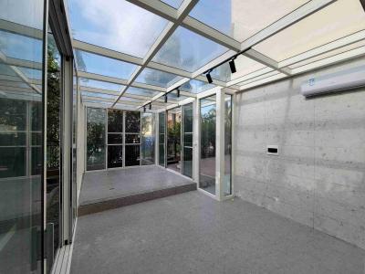 China WY-Tec WY-SR01 Glass Roof Sunroom with High Durability and Easy Installation for Custom Villa Construction for sale
